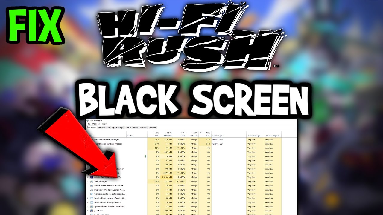 Hi Fi Rush – How to Fix Black Screen & Stuck on Loading Screen - YouTube