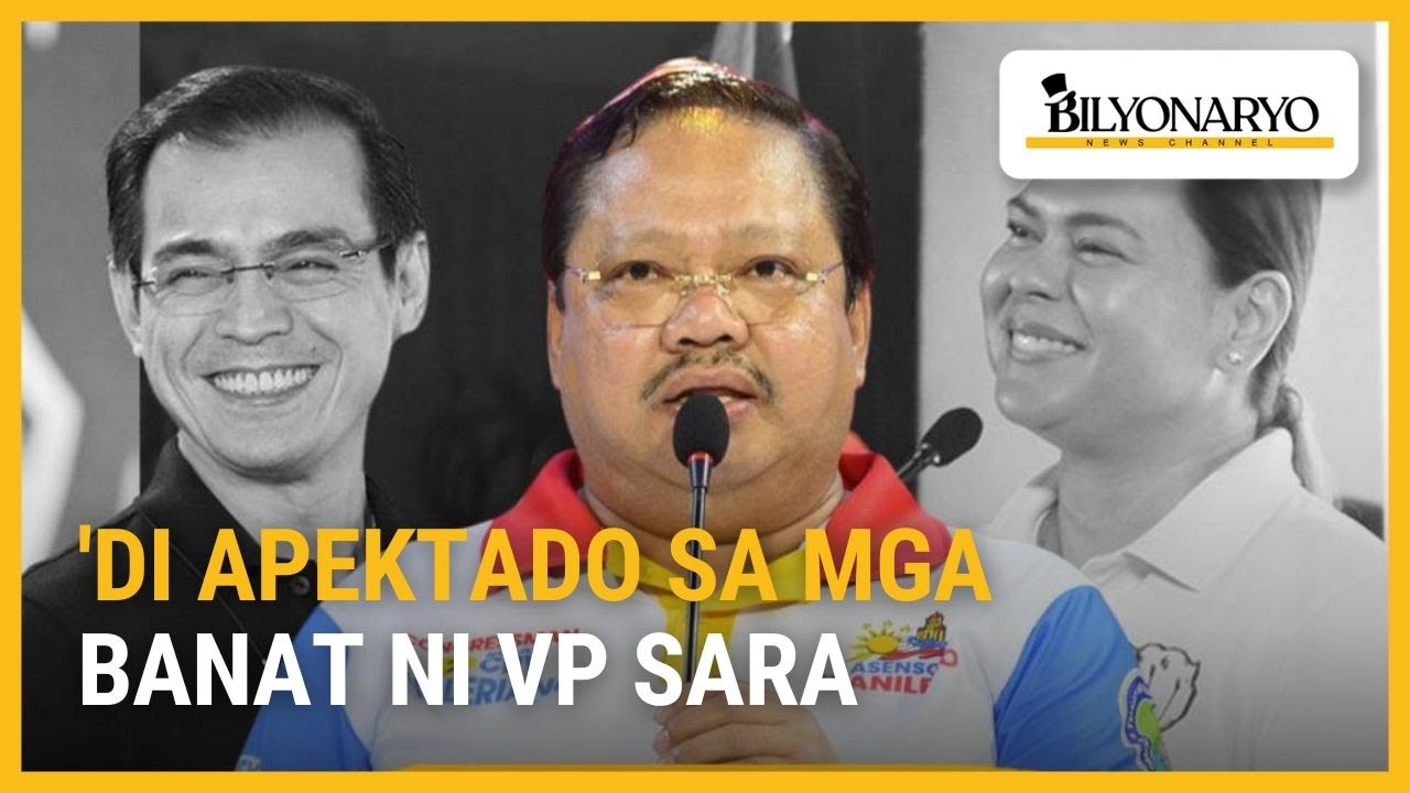 Mga kongresista 'di raw apektado sa mga banat ni VP Sara Duterte ...