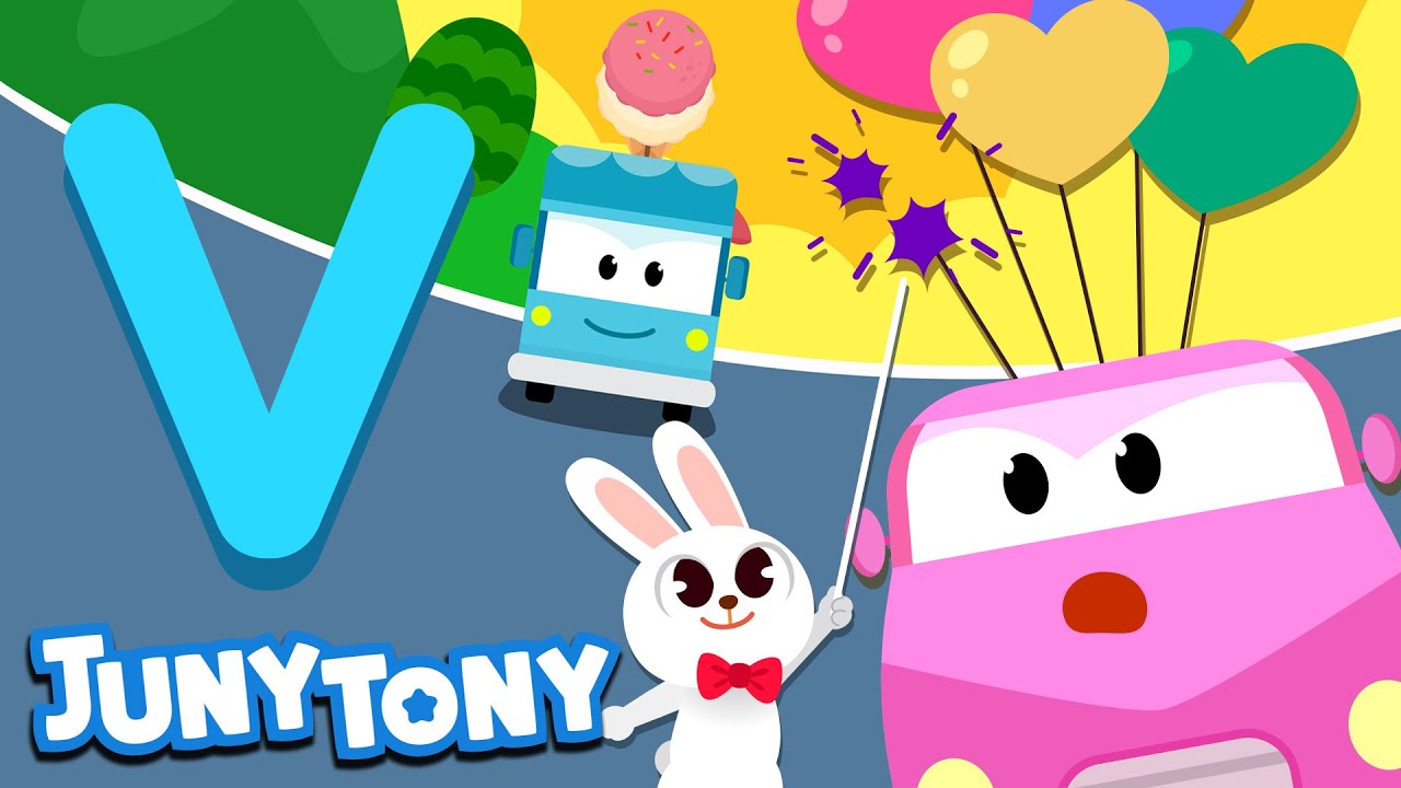 Valley Village | Phonics Song for Kids | Alphabet V Song | Kindergarten ...