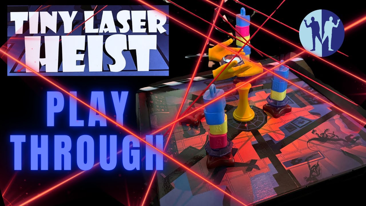 Tiny Laser Heist - Play Through & Board Game Review- Mirror Twins - YouTube