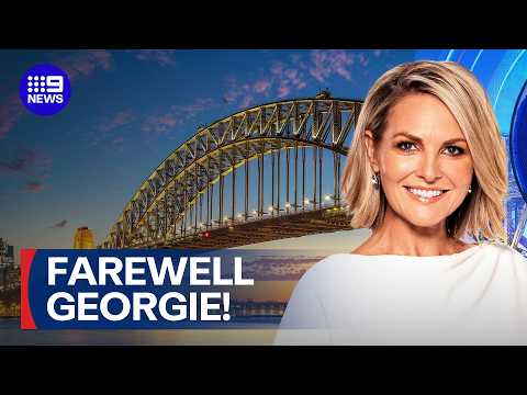 Georgie Gardner farewells Nine after 25 years | 9 News Australia