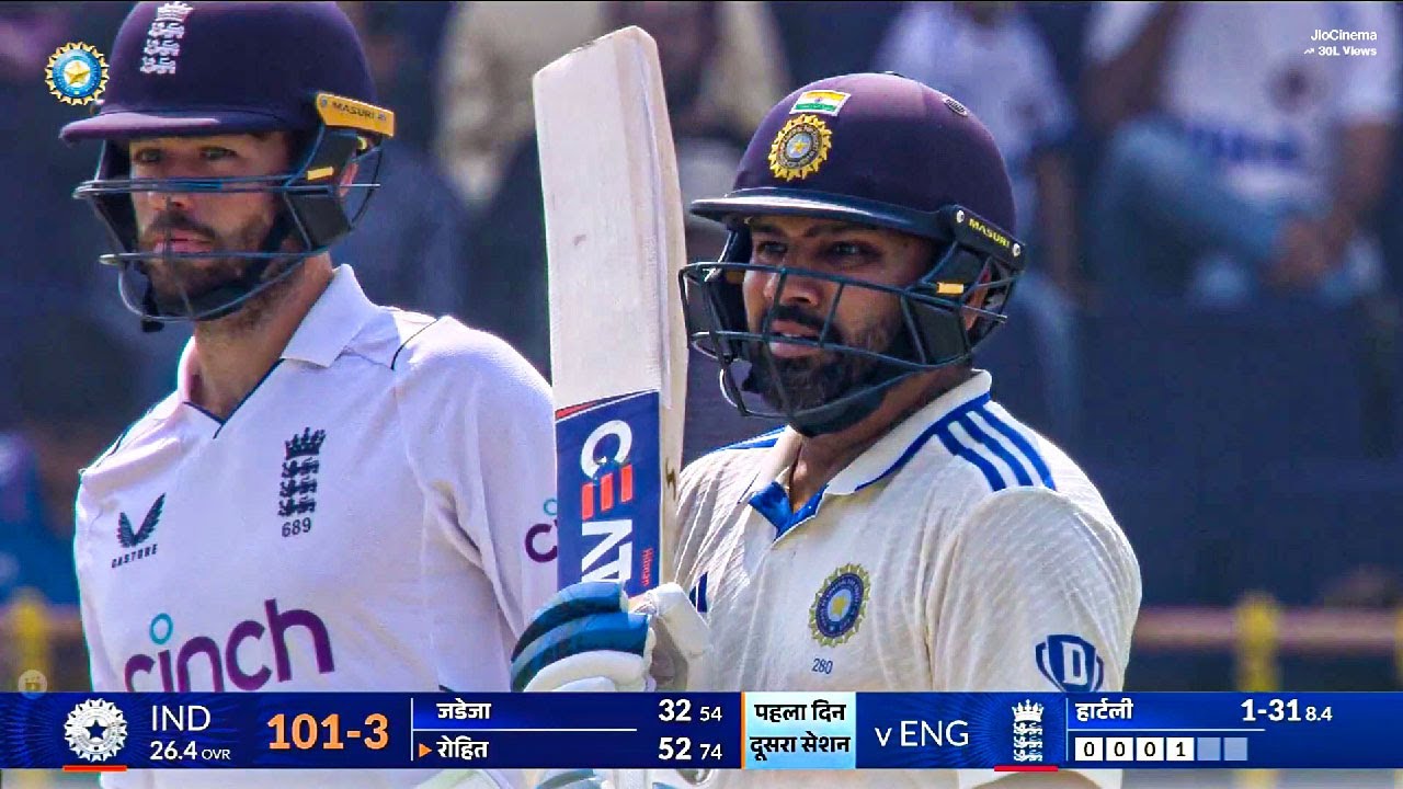 India Vs England 3rd Test DAY 1 Full Match Highlights, IND vs ENG 3rd ...