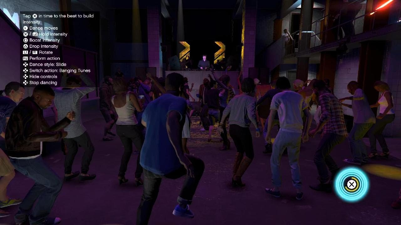 Grand Theft Auto V Dancing in the Night Club Online PS5 - YouTube