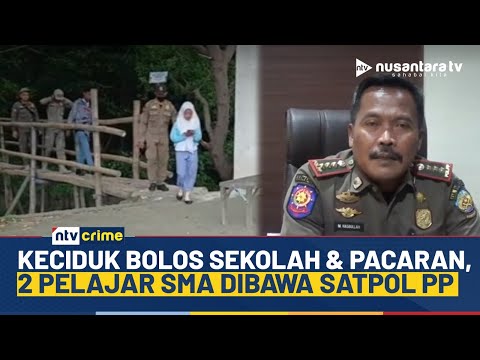 Bolos Sekolah Demi Pacaran, Sepasang Pelajar SMA Digerebek Satpol PP di Bangkalan | NTV CRIME