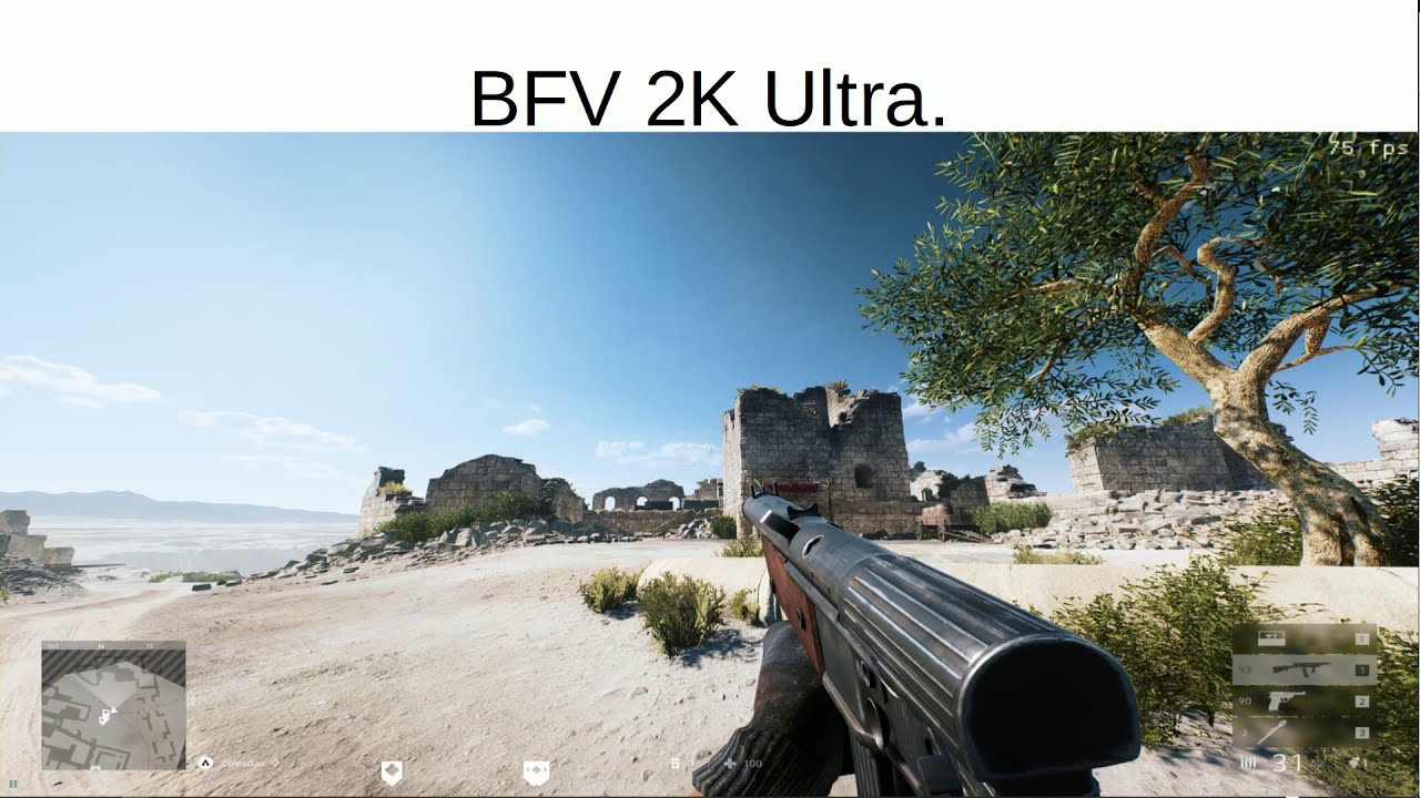 Contrast Aware and Adaptive Sharpening on RTX2080. Battlefield V. - YouTube