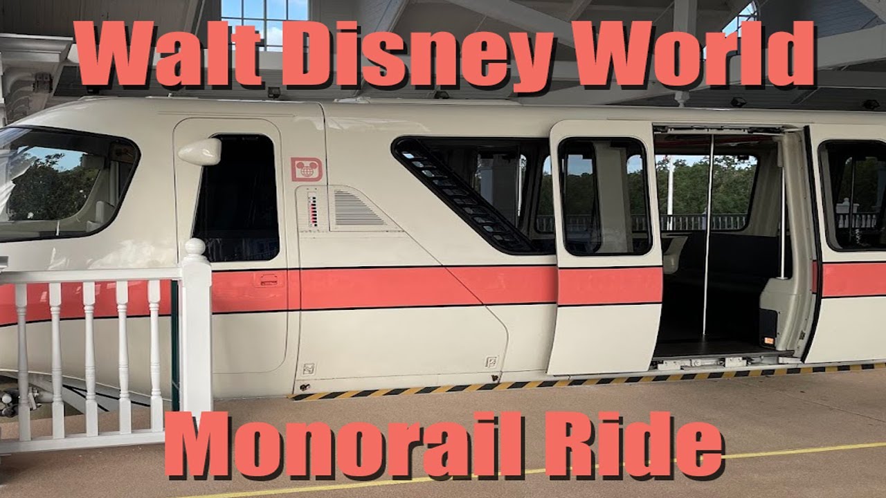 Walt Disney World Monorail Ride - YouTube