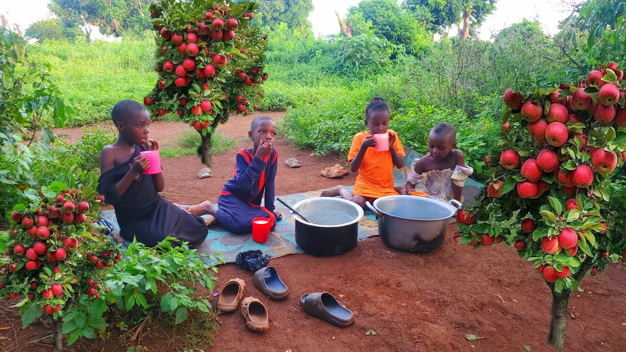 African village life nature is beautiful and adorable survive In the ...