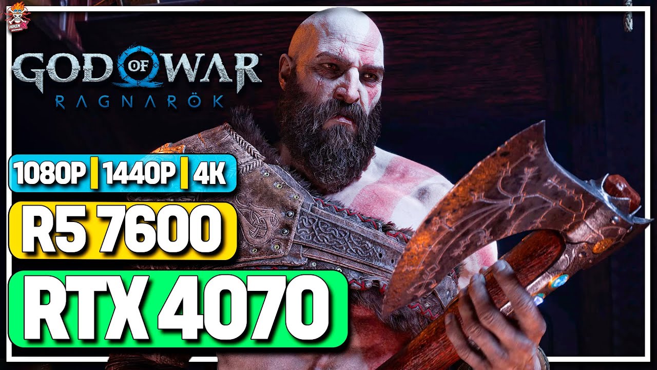GOD OF WAR RAGNAROK is very well OPTIMIZED | MAX SETTINGS | RTX 4070 ...