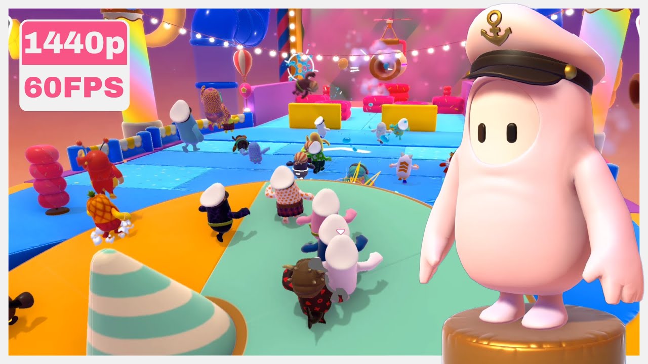 Fall Guys (Captain's Cap) PC Gameplay - 2K 60fps - YouTube