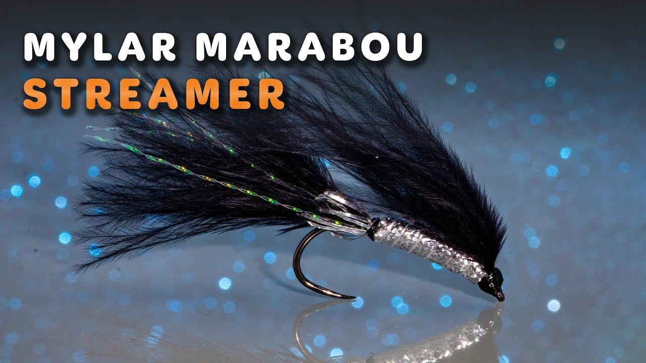 Mylar Marabou Streamer na pstrąga - Sztuczna mucha na pstrąga ...