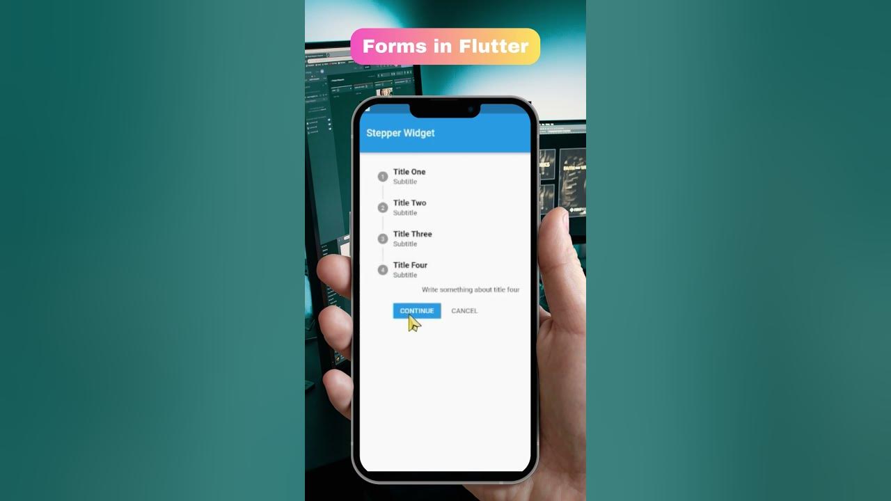 Flutter Stepper Form #flutter #shorts - YouTube