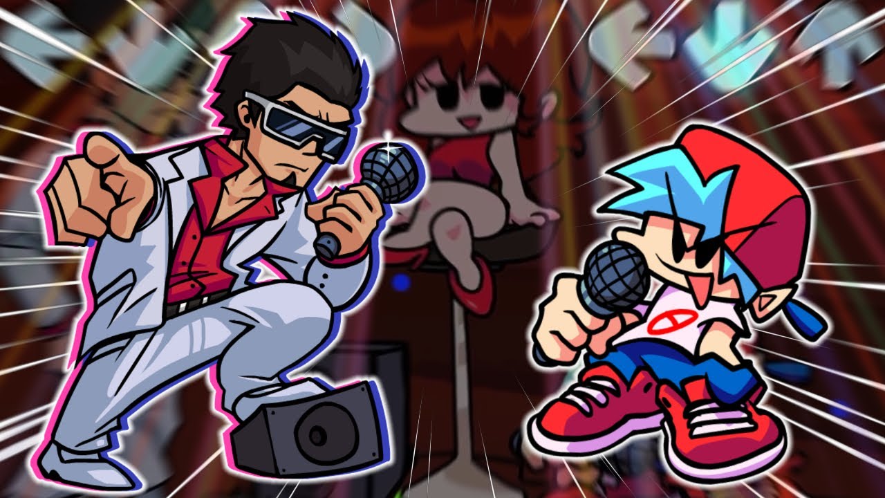 Playing The VS Kiryu Mod (Friday Night Funkin') - YouTube