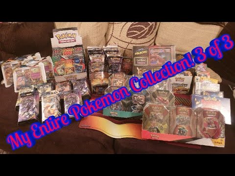 My Entire Pokemon Collection! 3 of 3 - YouTube