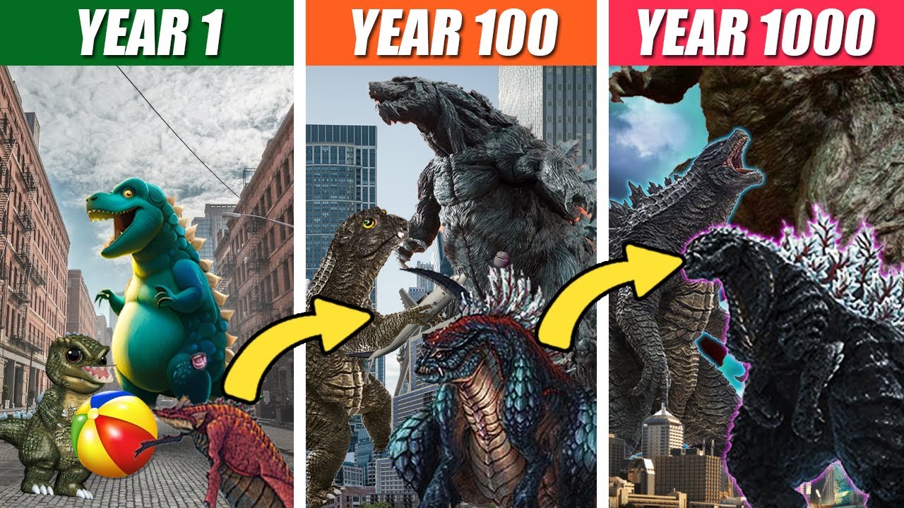 All Godzilla's Life | SPORE - YouTube