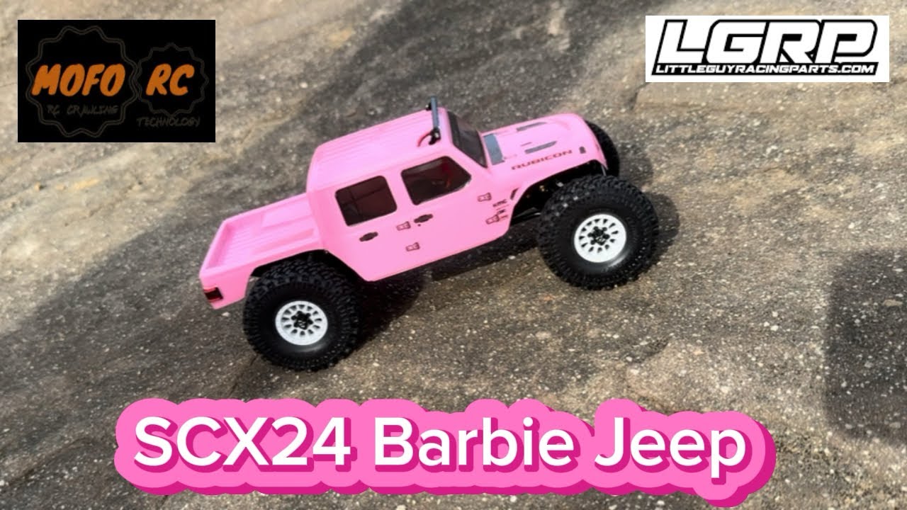 Line Killer SCX24 Barbie Jeep Gladiator - YouTube