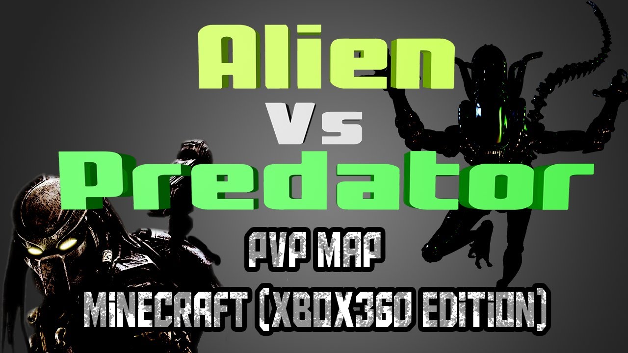 Minecraft (Xbox 360 Edition) - Alien Vs Predator PvP Map [Download ...