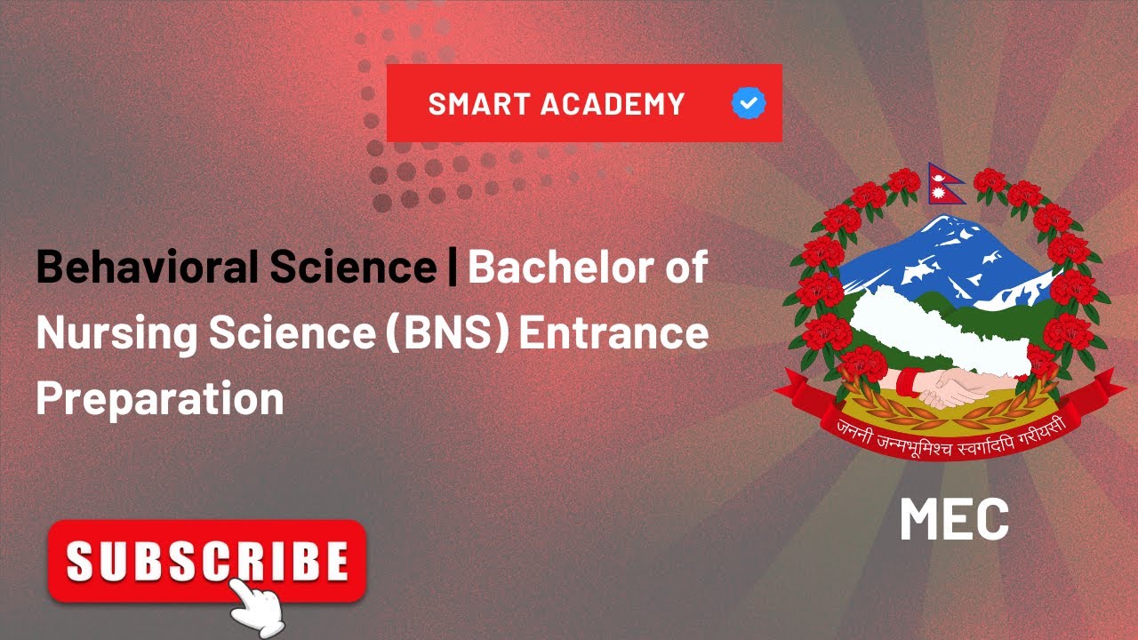 Behavioral Science | Bachelor of Nursing Science (BNS) Entrance ...