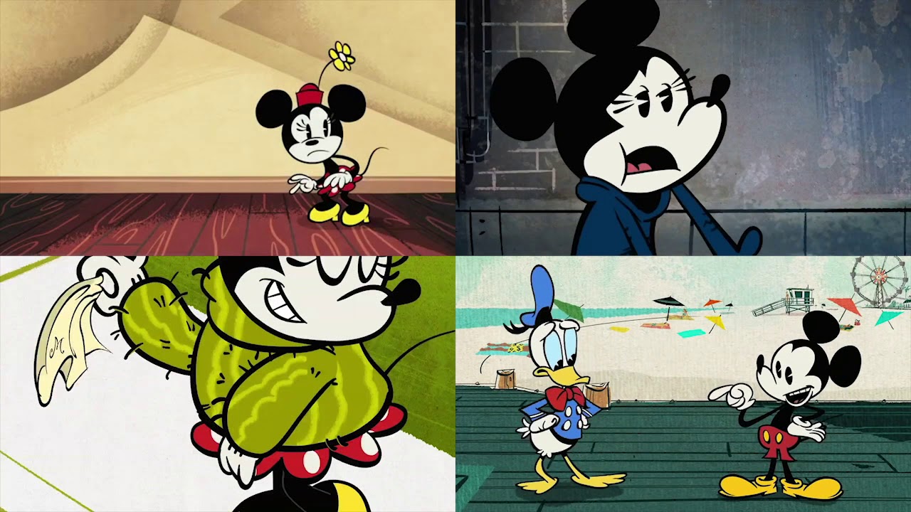 Mickey Mouse Sparta Remix Quadparison 2 - YouTube