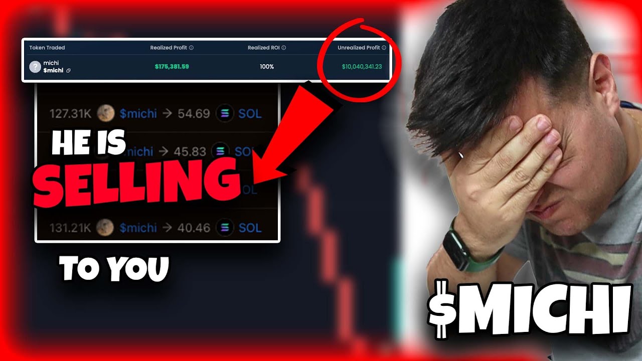 the EVIL plan the TOP HOLDER has (he is selling $10m) michi coin - YouTube