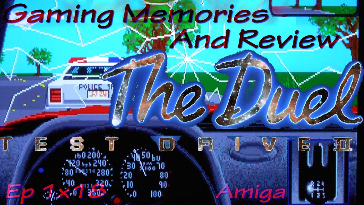 The Duel - Test Drive II - Amiga - Gaming Memories And Review - YouTube