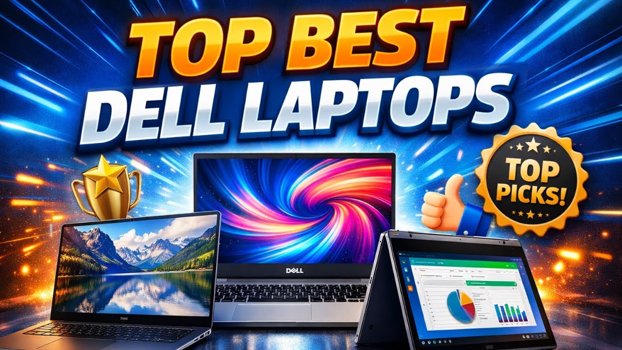 Best Dell Laptops for Budget & High Performance - YouTube