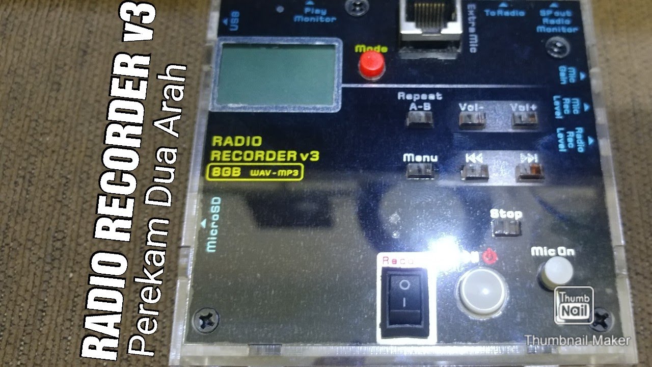 Radio Audio Racing Recorder - Player untuk Rig Motorola - YouTube