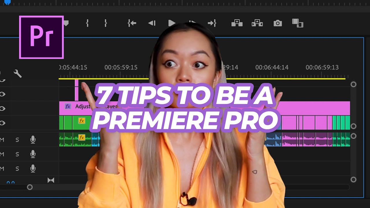 7 TIPS TO EDIT LIKE A PRO IN PREMIERE / HOW I EDIT MY VIDEOS - YouTube