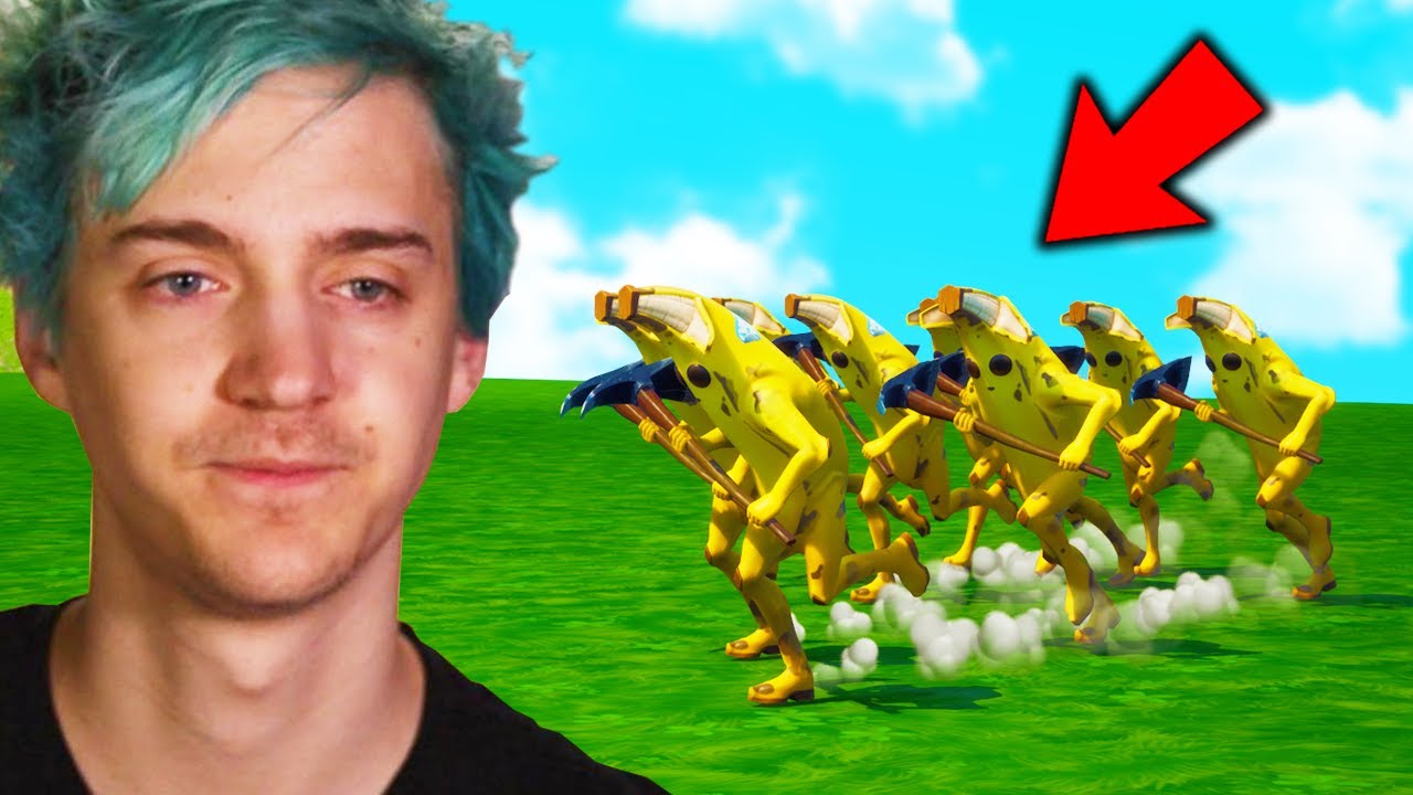 Raiding Streamers With A Banana Army - YouTube
