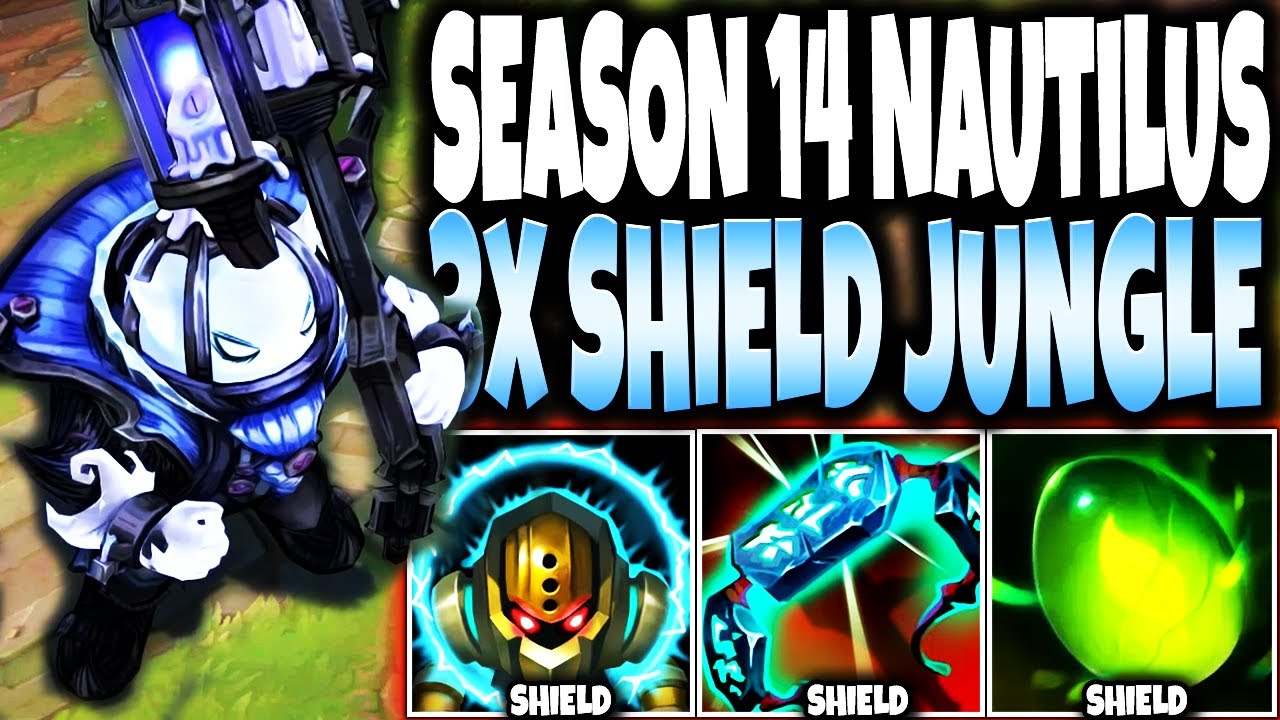 Testing our 3x Nautilus Shield Build as a JUNGLER and DOMINATE RIFT 🔥 ...