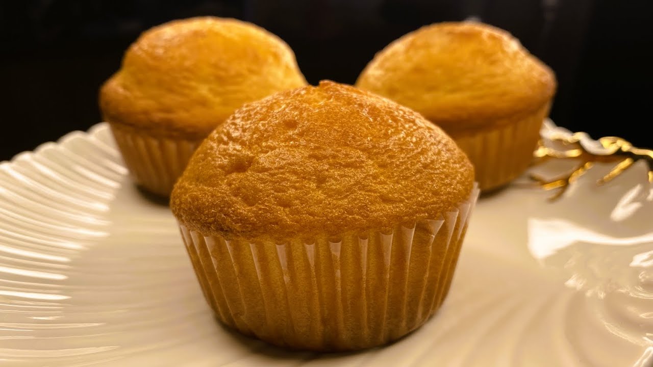 FLUFFY mini cakes recipe, Muffin cakes | cupcakes - YouTube
