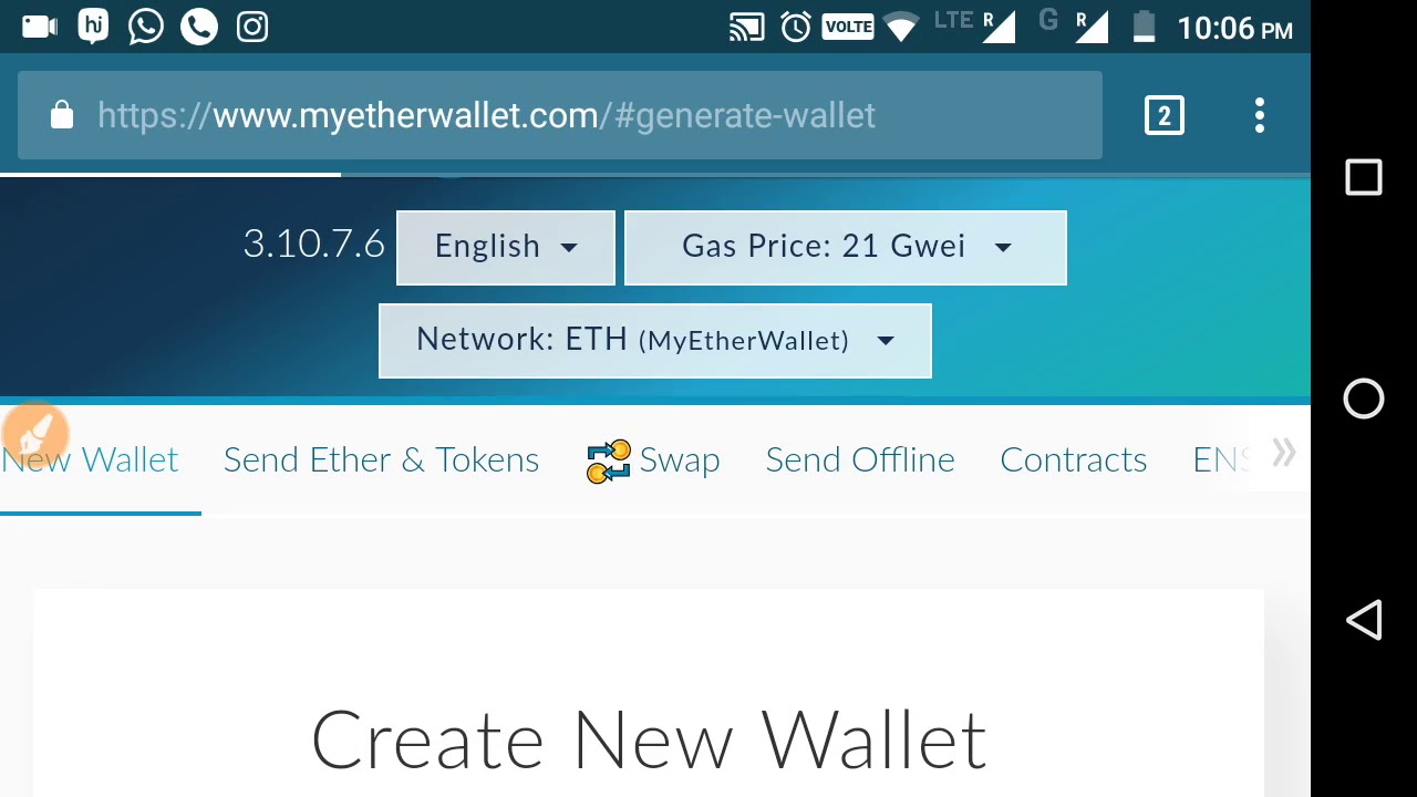 How to create Myetherum wallet or account full explain with primary key ...