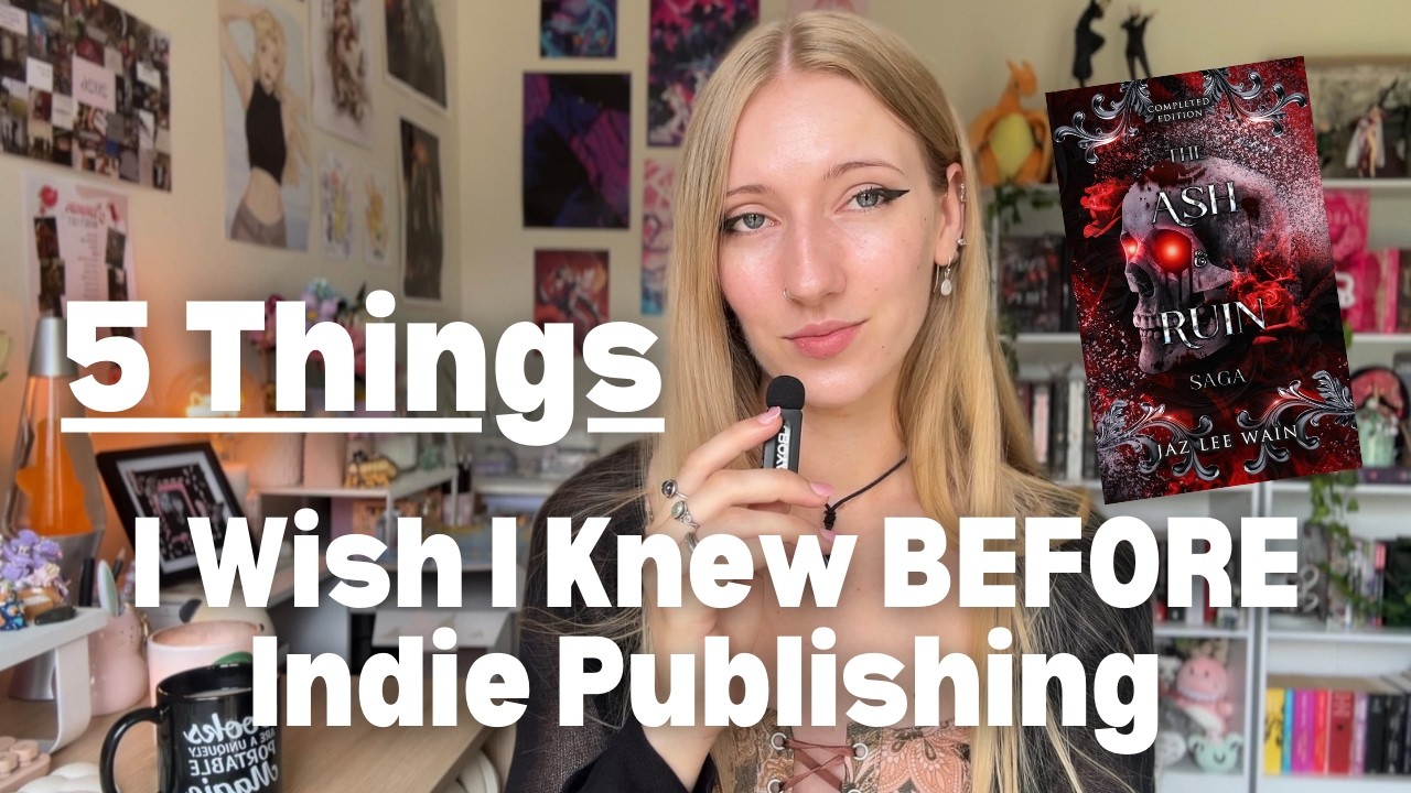 5 Things I Wish I Had Known Before Indie Publishing - YouTube
