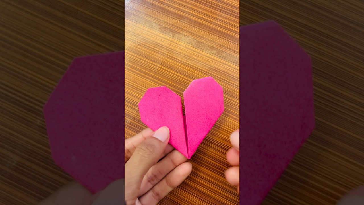 Easy paper Heart craft| simple and beautiful craft ideas| art ideas ...
