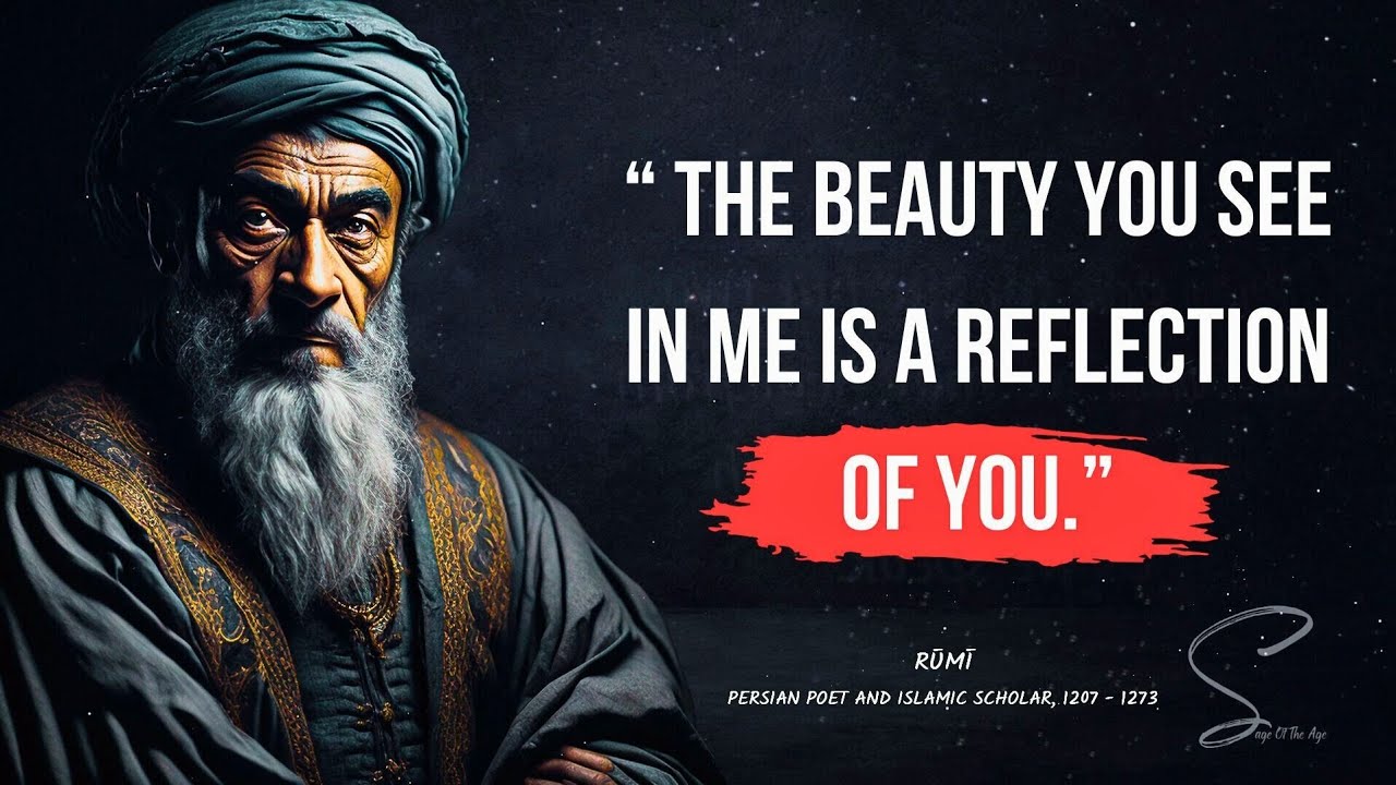 Rumi's True Wisdom | Rumi Quotes for Spiritual Enlightenment - YouTube