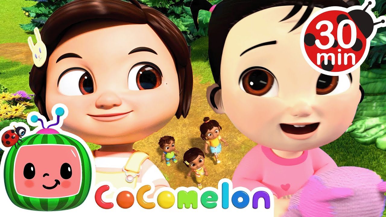 Hello Song | CoComelon - Nursery Rhymes with Nina - YouTube