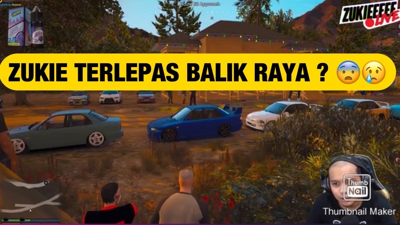GTA V MYRP - zukie and the geng beraya di kampung ? 😢 - YouTube