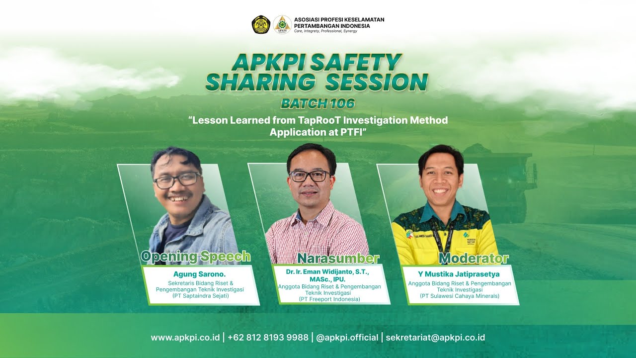 APKPI Safety Sharing Session Batch 106 - YouTube