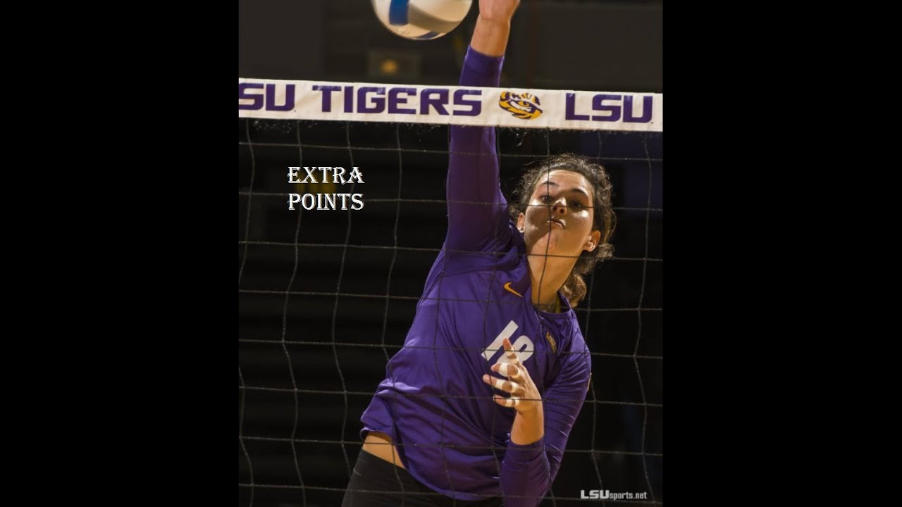 Extra Points - LSU Volleyball's Kelly Esch - YouTube
