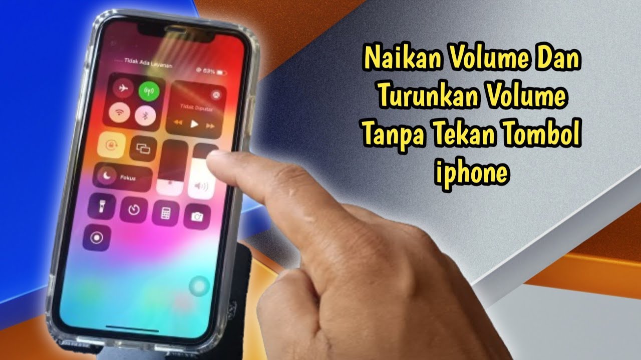 Cara Mengatur Volume iphone Tanpa Tekan Tombol Volume - YouTube
