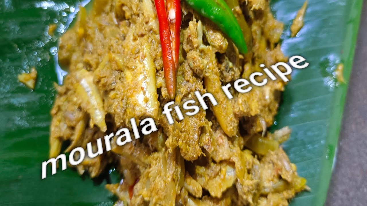 মৌরলা মাছের চচ্চড়ি/Maurola fish charchari - YouTube