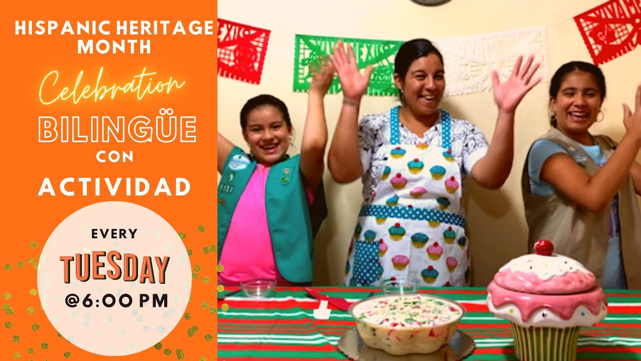 Week 1: Bilingual Hispanic Heritage Month - YouTube