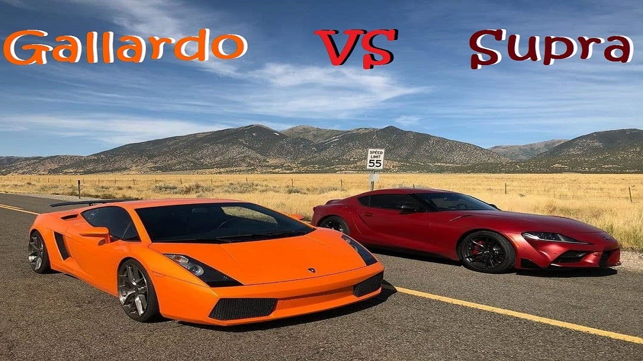 Stradman's Lamborghini Gallardo VS Toyota Supra 2020 - YouTube