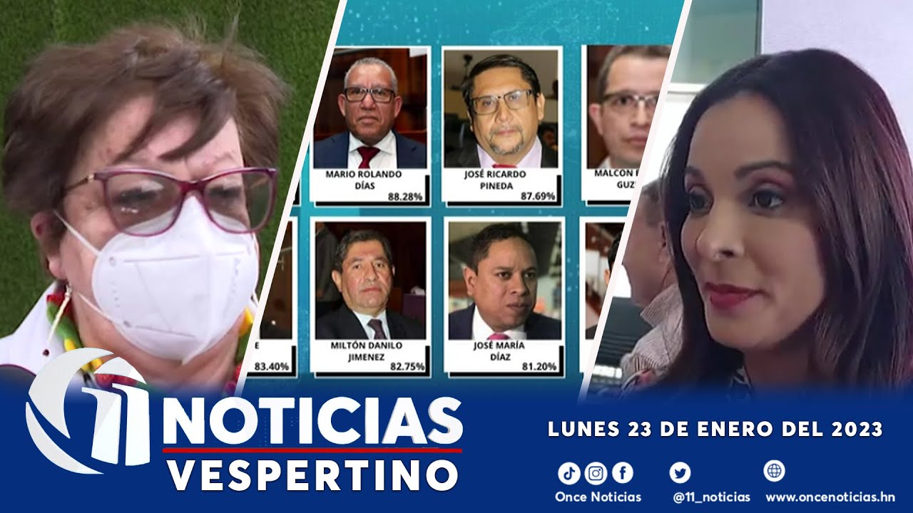 Once Noticias Vespertino | Lunes 23 de enero del 2023 - YouTube