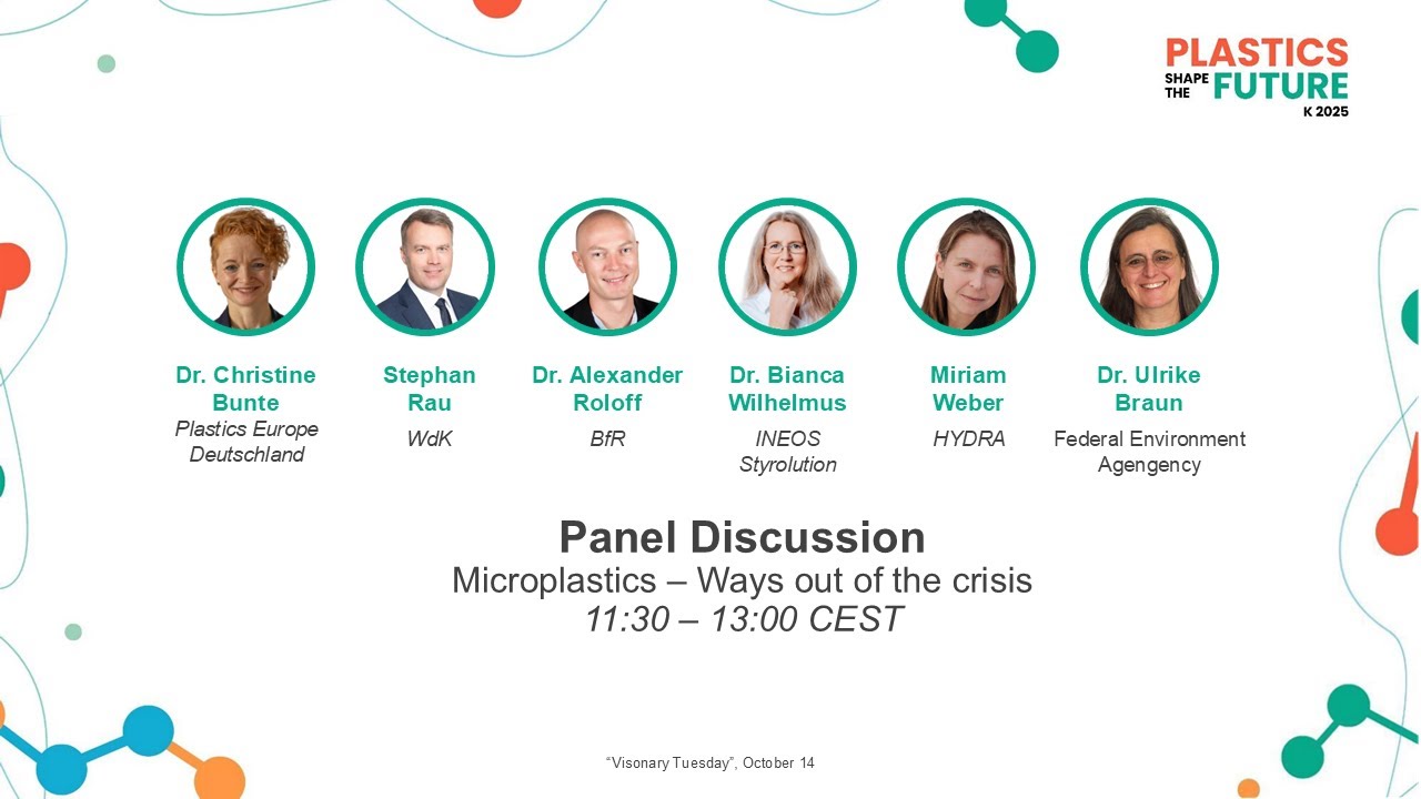 K 2025 Panel: Microplastics – Ways out of the crisis - YouTube