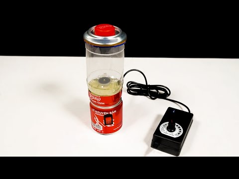 How To Make Mini USB Blender With a Coca Cola Cans & DC Motor