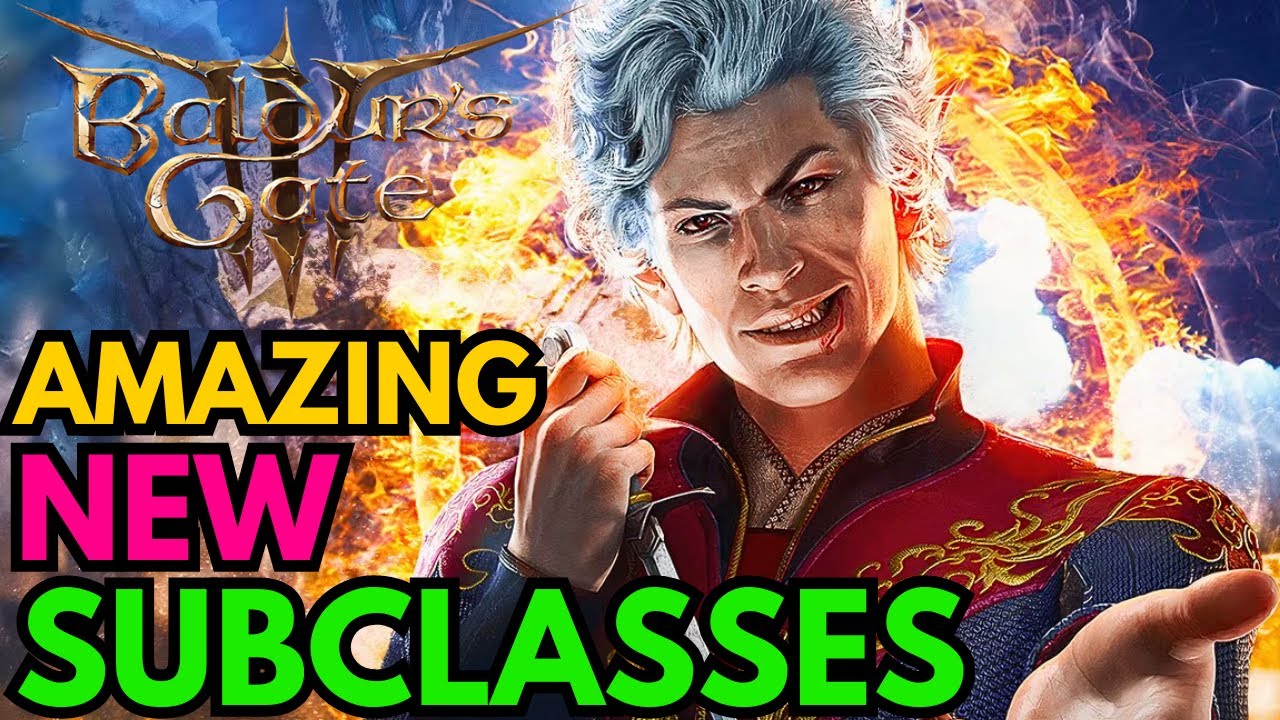 Baldur’s Gate 3 INSANE NEW Subclass Mods For BG3! Rogue, Bard + More ...