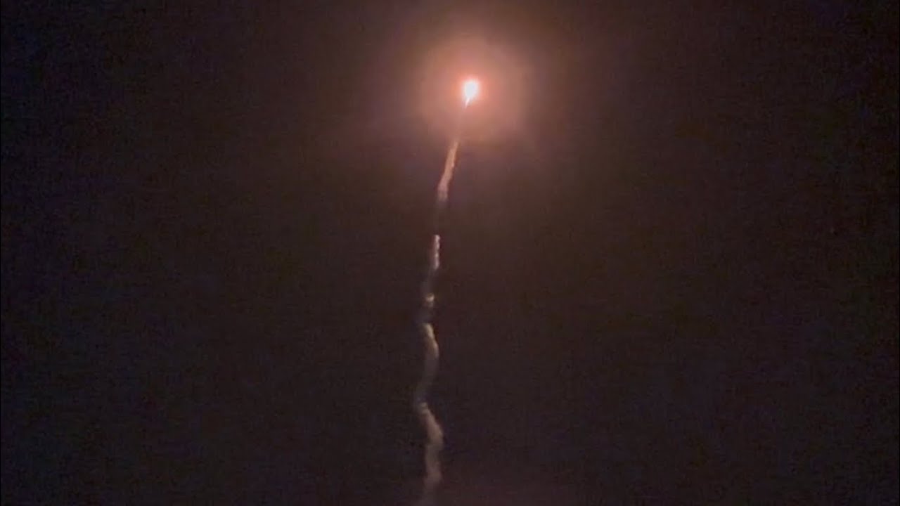 SpaceX Falcon 9 Crew-6 Mission to ISS Night Launch from Jetty Part ...