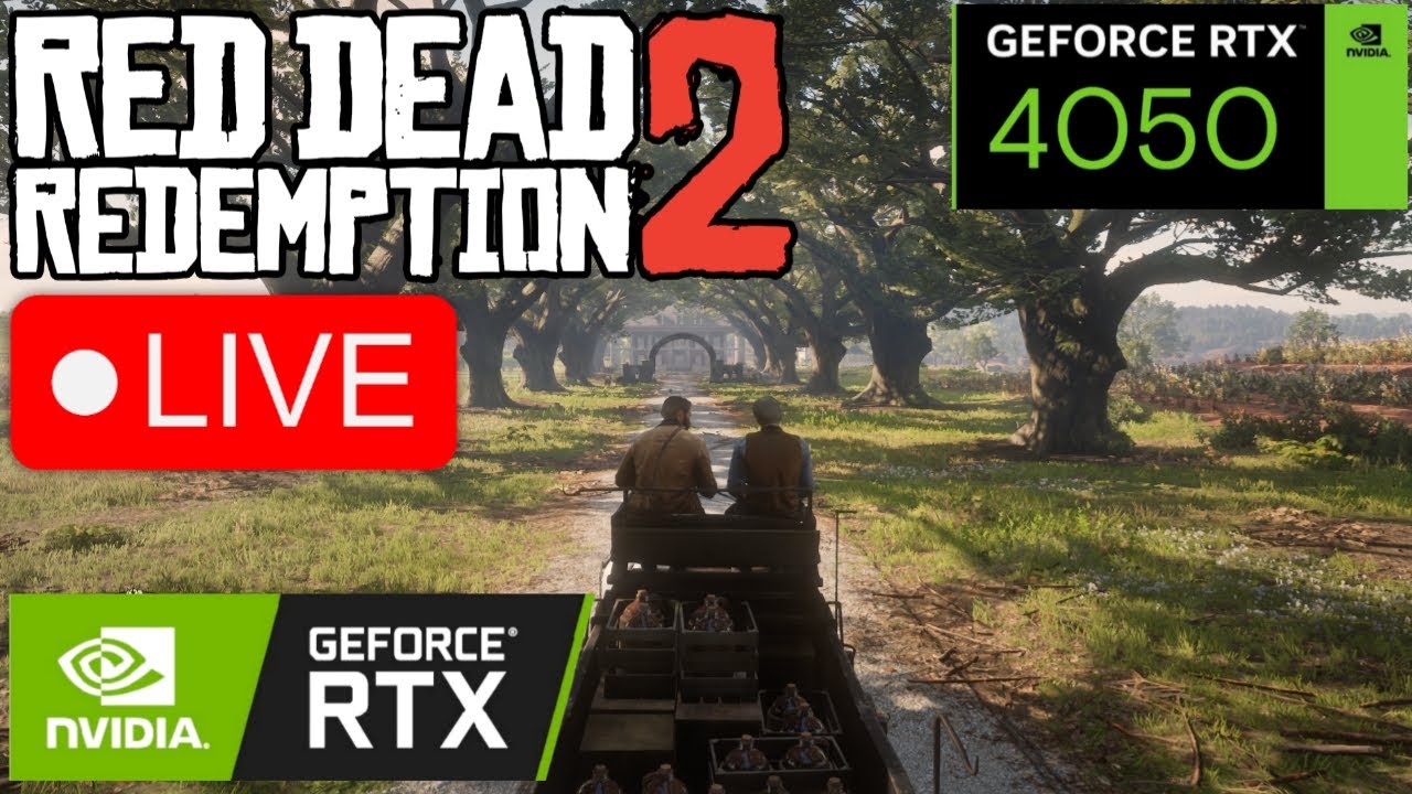 RDR 2 Live Gameplay Test : Ultra HD Graphics RTX 4050 6GB 140W DLSS Off ...
