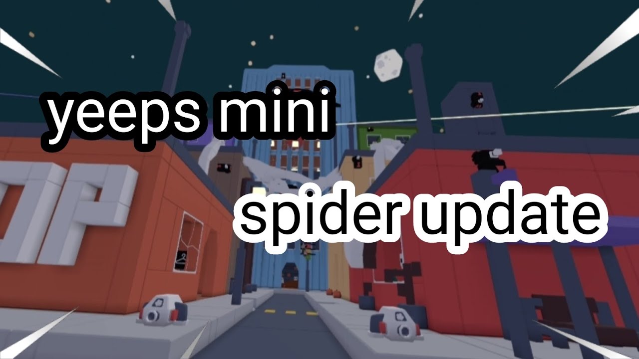 yeeps new mini spider update - YouTube