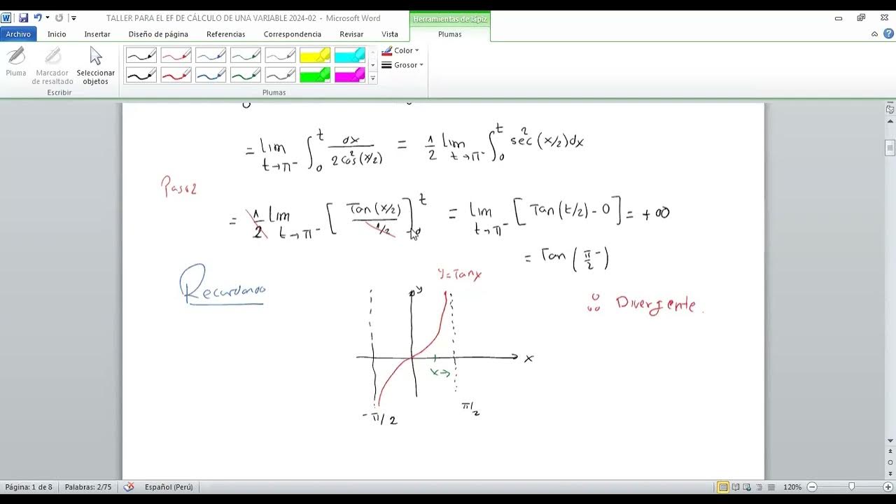 Taller PC4 - Cálculo - YouTube